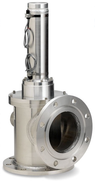 Pneumatic Bellows Sealed Al Angle Valves (ASA flanged)